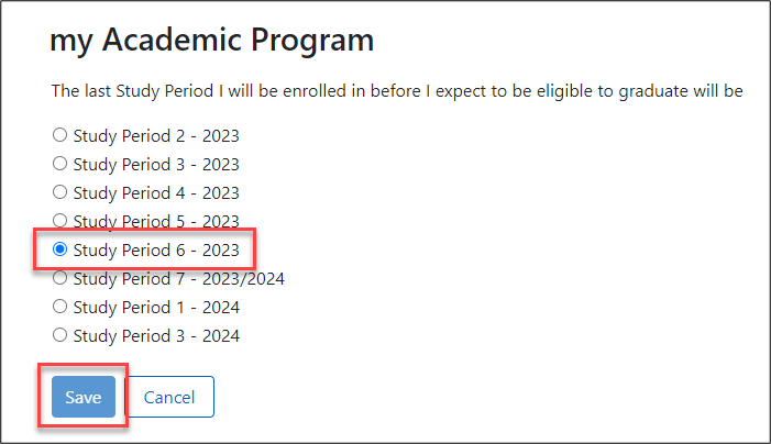 How do I update my Expected Completion date?